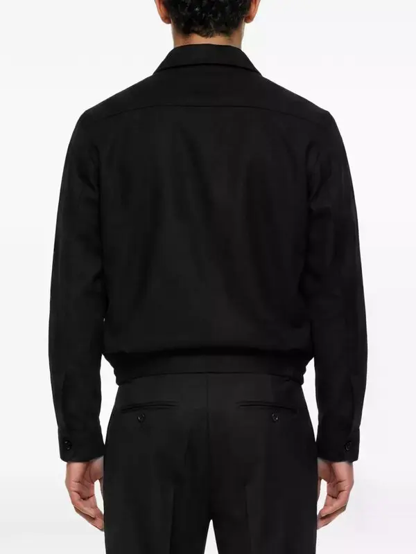 BRIGLIA 1949 Zip-up Collared Jacket