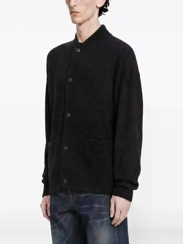 Giorgio Armani Button-fastening High-neck Cardigan