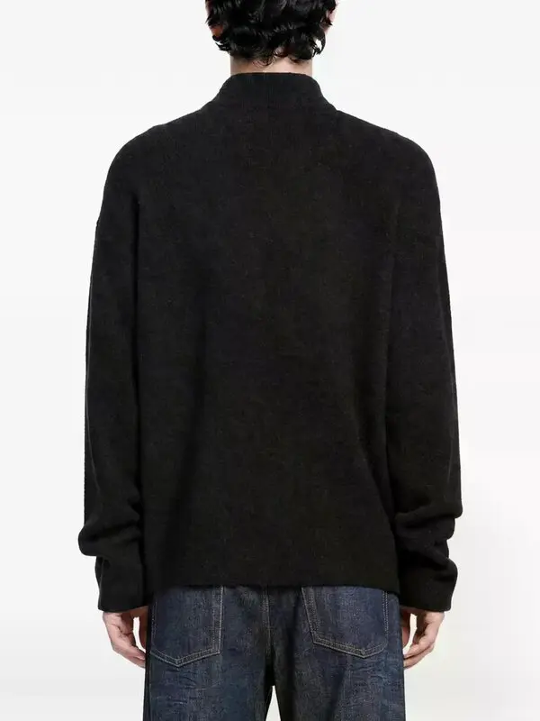 Giorgio Armani Button-fastening High-neck Cardigan
