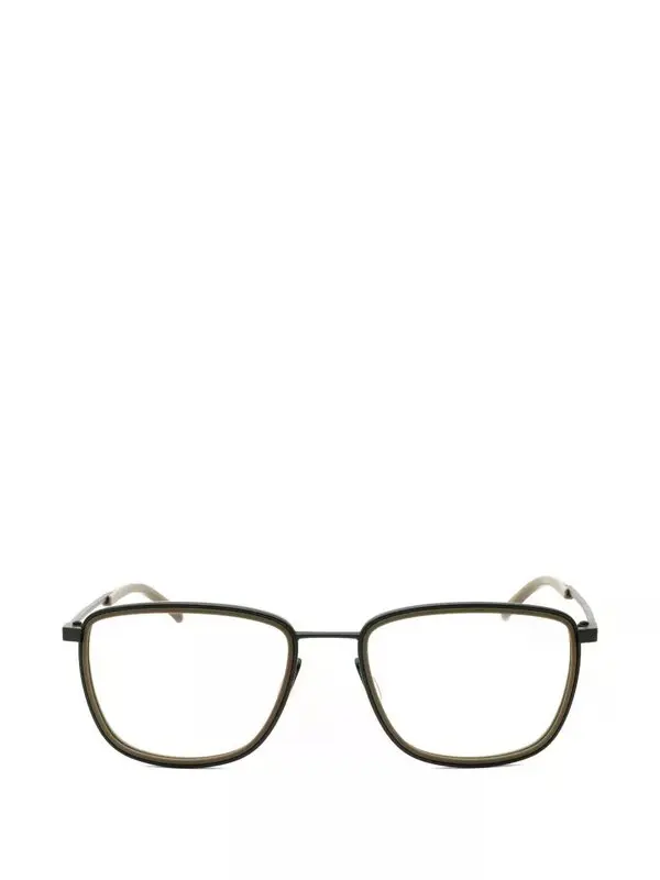 Porsche Design Rectangle-frame Glasses