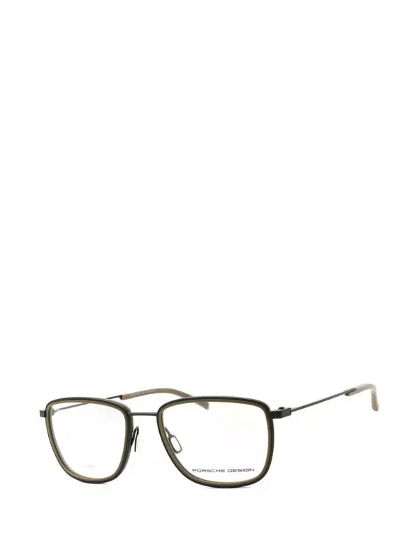 Porsche Design Rectangle-frame Glasses