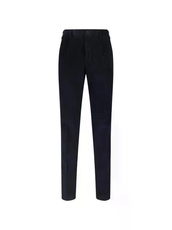 Incotex Corduroy-textured Pleated Trousers