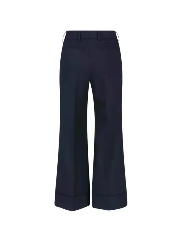 Incotex Pressed-crease Turn-up Cuff Trousers