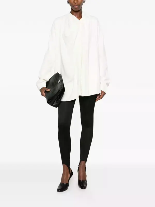 TOTEME Draped Long-sleeve Blouse