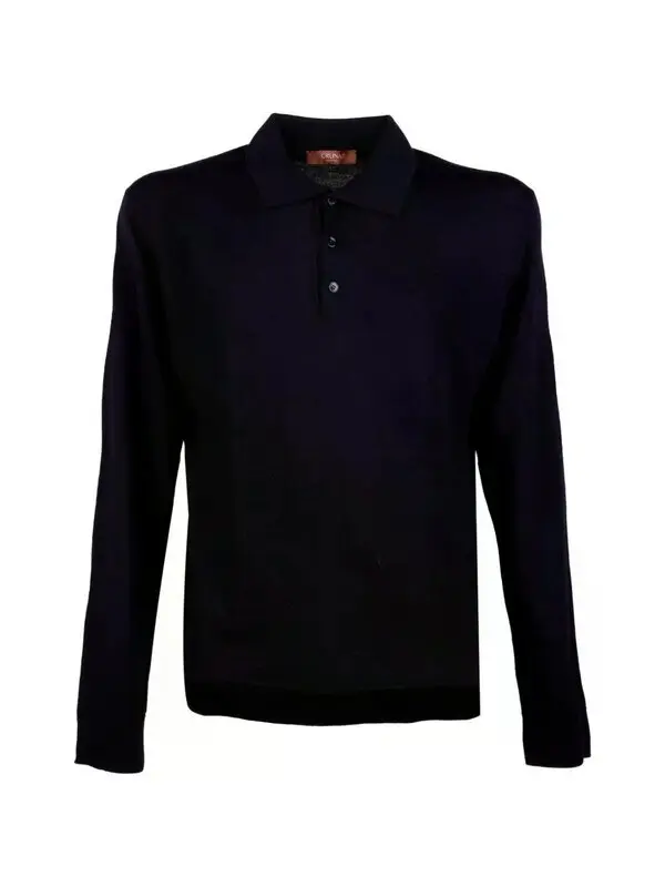 CRUNA St Germain Long-sleeve Sweater - Navy