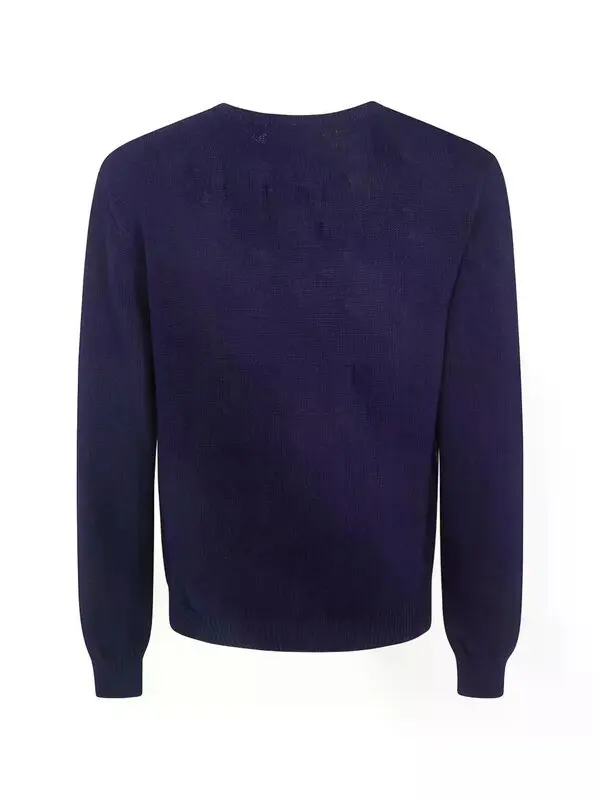ARTE ANTWERP Logo-embroidered Knitted Sweater