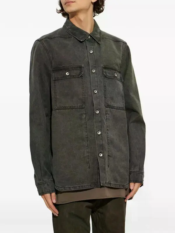 Rick Owens Button-up Denim Shirt