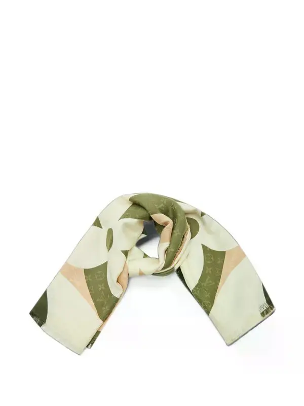 LOUIS VUITTON Monogram Kaleidogram Shawl
