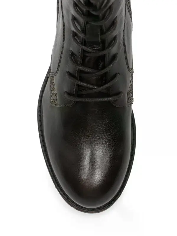 CAFÈNOIR Lace-up Platform Boots