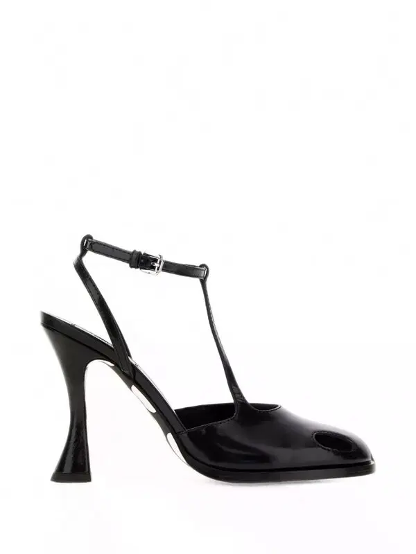 Moschino T-bar Cut-out Pumps