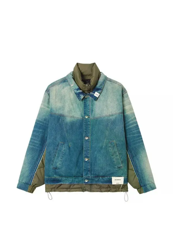 FIVE CM Quilted-panel Denim Jacket