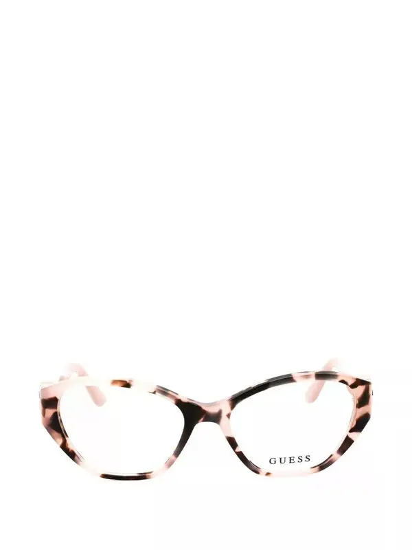 Guess Tortoiseshell-effect Cat-eye Glasses