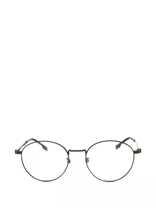 BOSS Round-frame Glasses - Silver