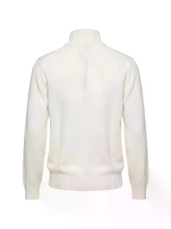 DRUMOHR Biscottino Quarter-zip Sweater