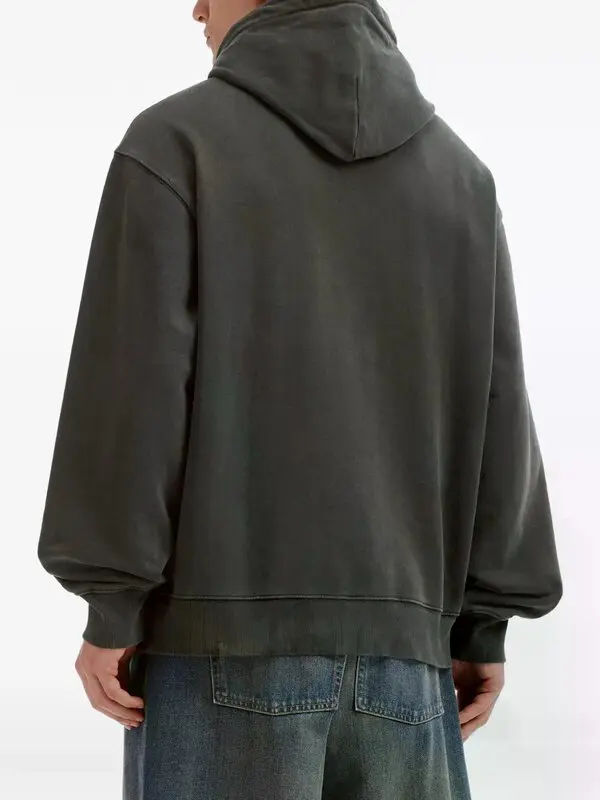 FINGERCROXX Logo-embroidered Hoodie