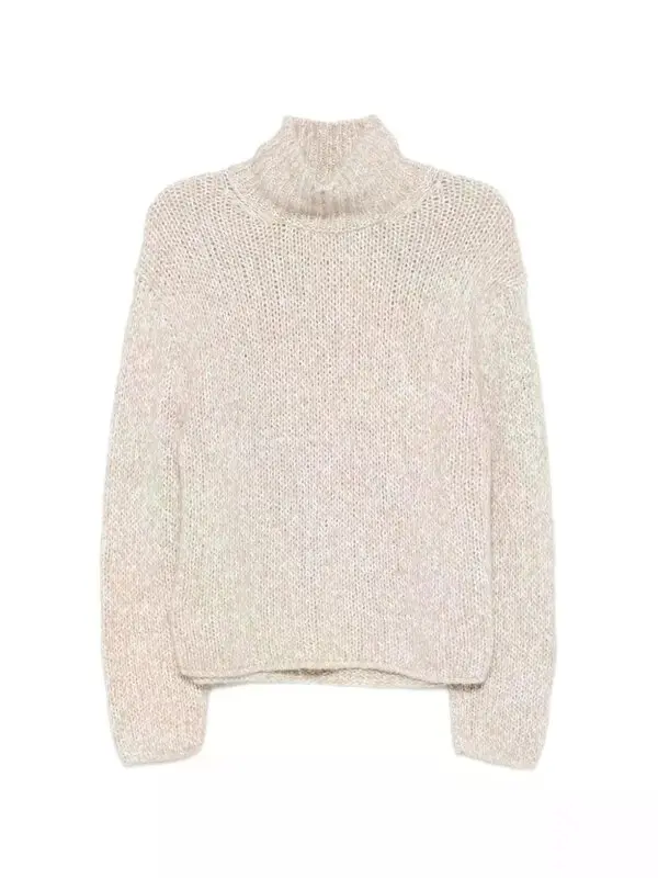 Marc O'polo Chunky-knit Turtleneck Sweater - Neutrals