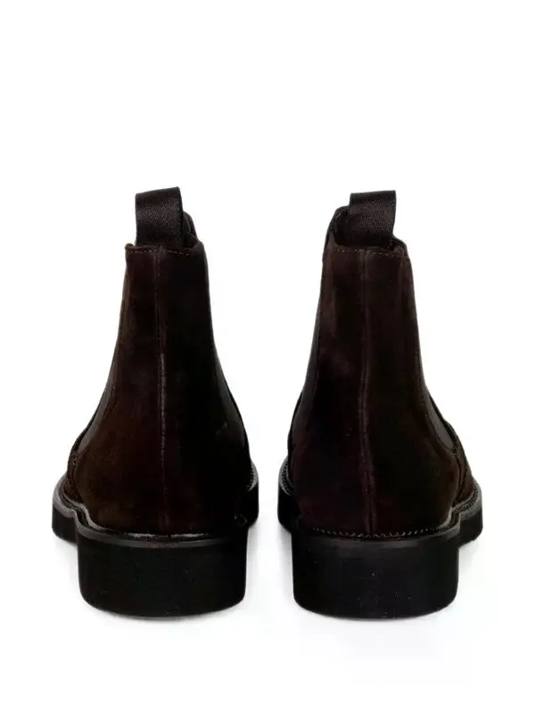 FRANCO FEDELE Brogue Chelsea Boots - Brown