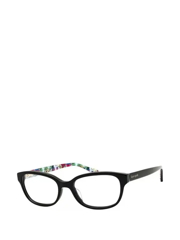 Kate Spade New York Violette Oval-frame Glasses - Black
