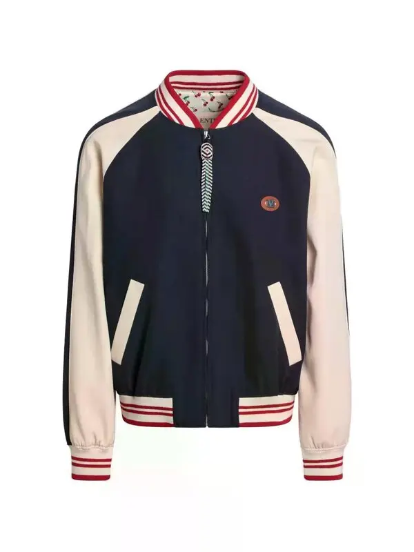 Valentino Garavani Embroidered Bomber Jacket