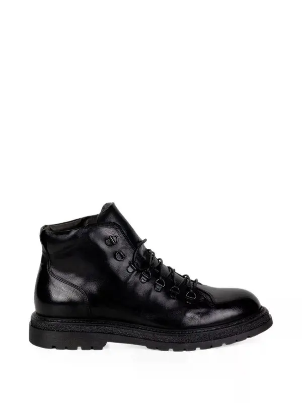 FRANCO FEDELE Lace-up Leather Hiking Boots