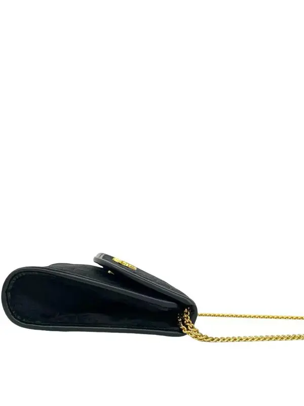Dior 1980-1990 Diorissimo Trotter Canvas Chain Shoulder Bag
