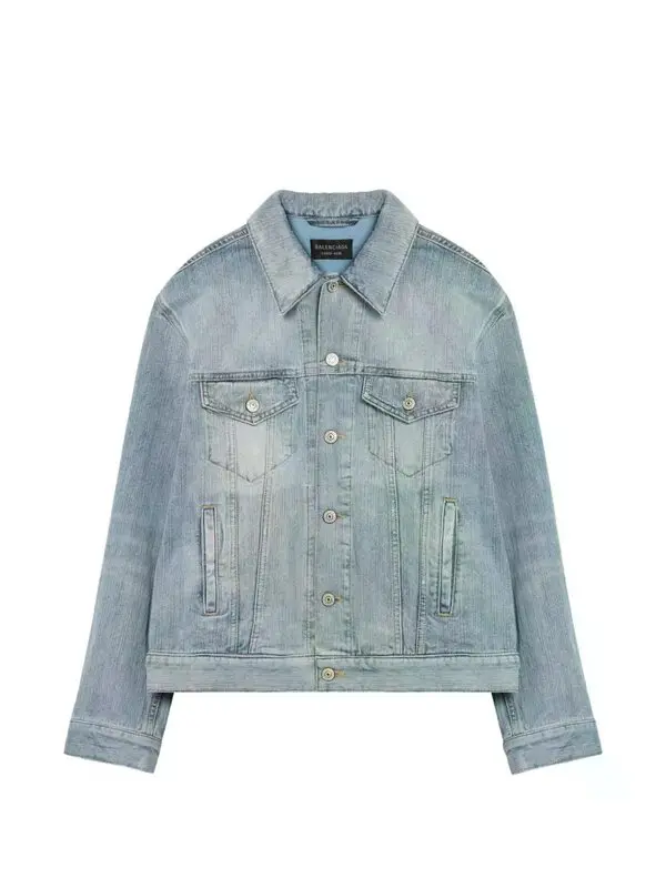 Balenciaga Faded Denim Jacket