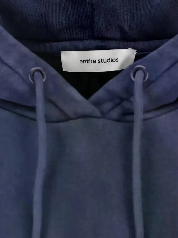 ENTIRE STUDIOS Faded Pouch-pocket Hoodie