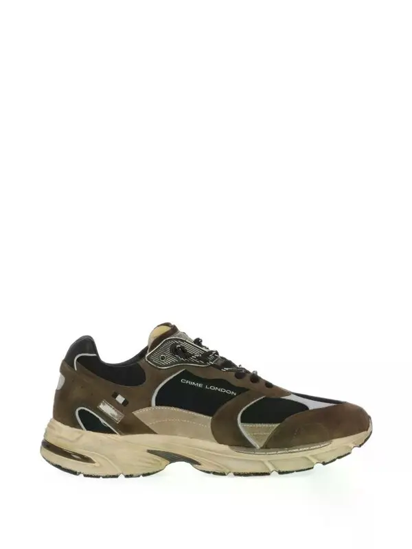 CRIME LONDON Fugitive Panelled Sneakers