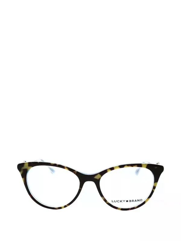 Lucky Brand Tortoiseshell-effect Cat-eye Glasses
