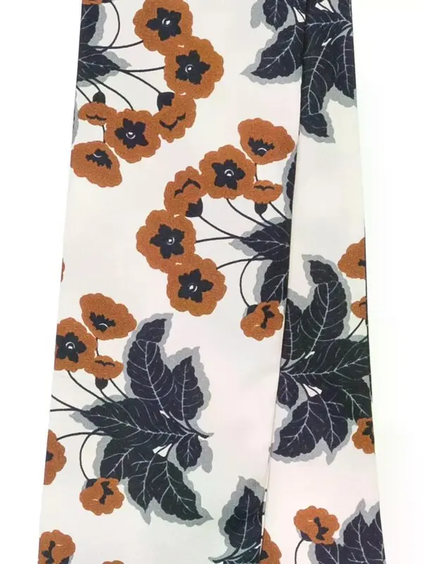 LAURA URBINATI Floral-print Scarf