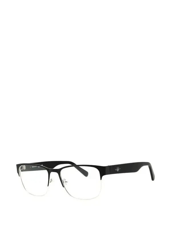 Gant Rectangle-frame Glasses - Black