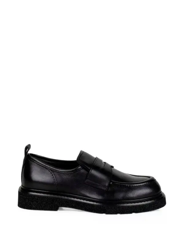 GUGLIELMO ROTTA Leather Penny Loafers