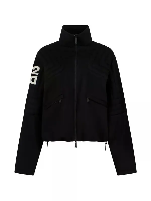Dsquared2 Padded-panel Logo-patch Jacket