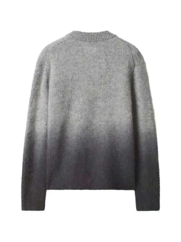 Maison Kitsuné Ombré-effect V-neck Cardigan