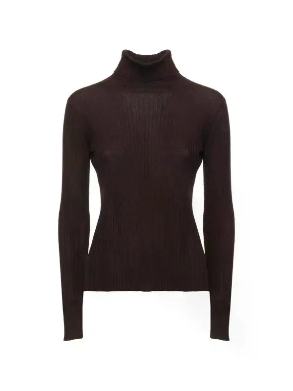 PANICALE Ribbed-knit Roll-neck Sweater