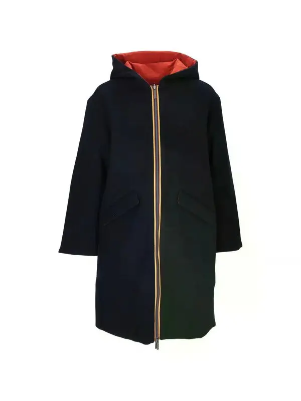 K-WAY Shala Hooded Reversible Coat