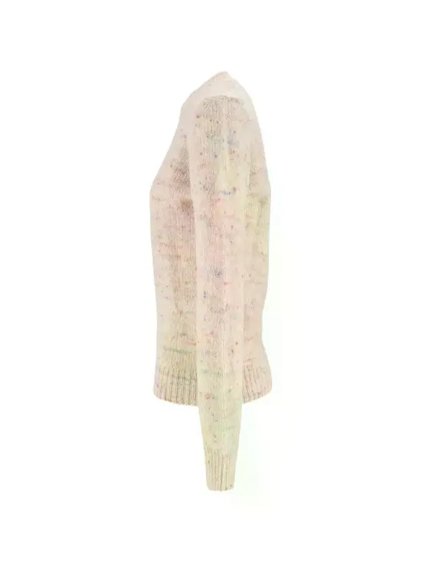 K-WAY Valery Flecked-knit Sweater