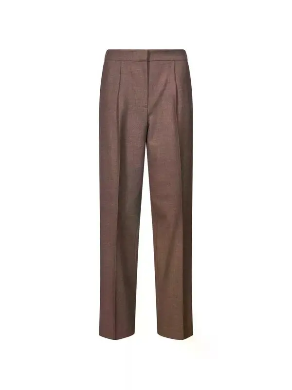 Antonelli Firenze Silvio Pleated Straight-leg Trousers