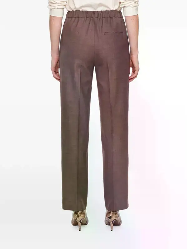 Antonelli Firenze Silvio Pleated Straight-leg Trousers
