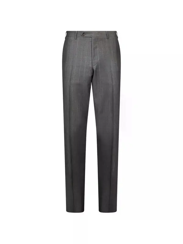 Canali Check Double-breasted Suit