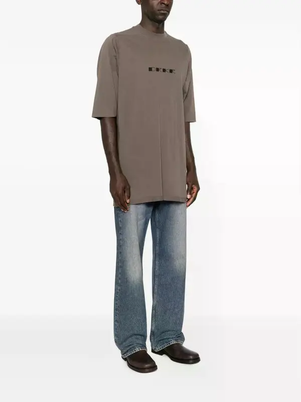 Rick Owens Jumbo Logo-print T-shirt - Grey