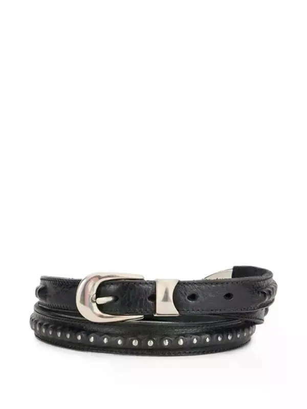 Our Legacy Studded Leather Belt