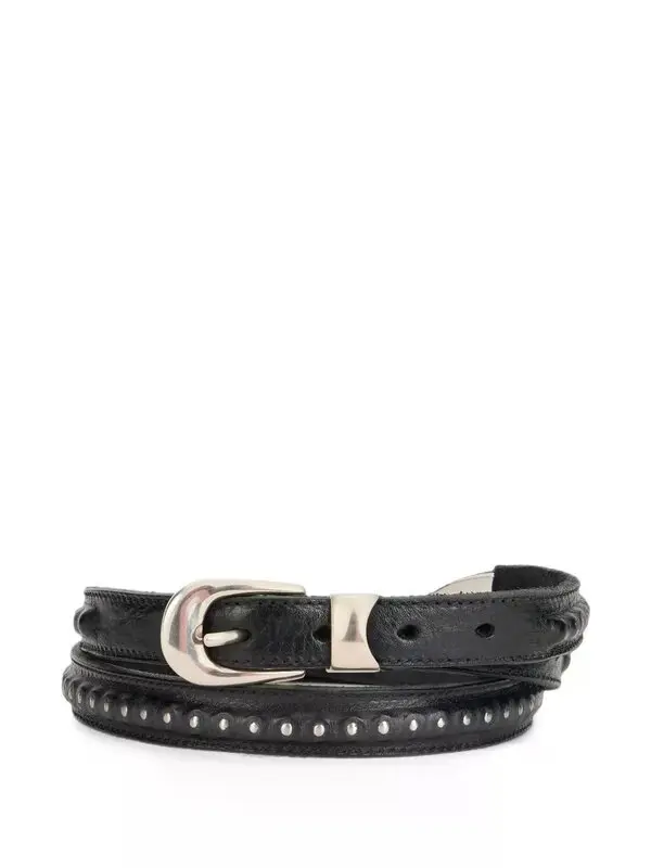 Our Legacy Studded Leather Belt
