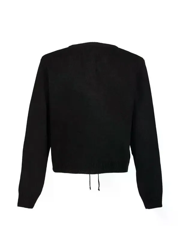 AV VATTEV Viper Lace-up Cardigan