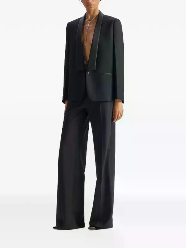 Fendi Grain De Poudre Shawl-lapel Blazer