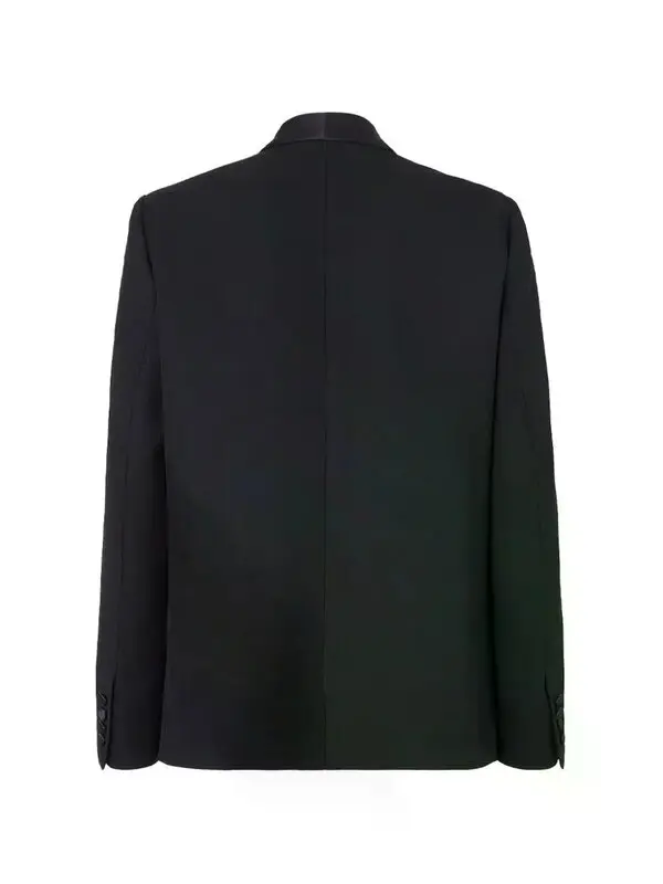 Fendi Grain De Poudre Shawl-lapel Blazer