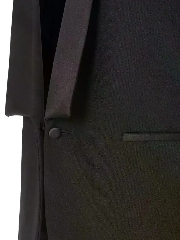 Fendi Grain De Poudre Shawl-lapel Blazer