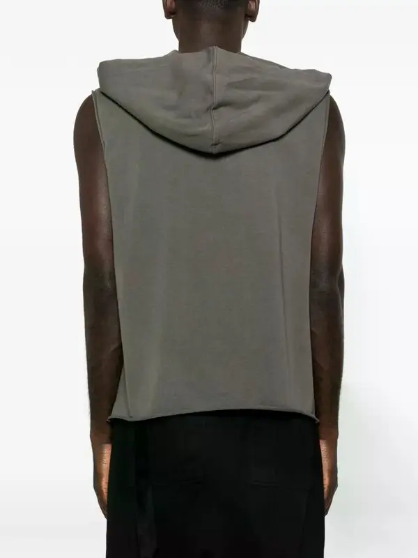 Rick Owens Sleeveless Hoodie