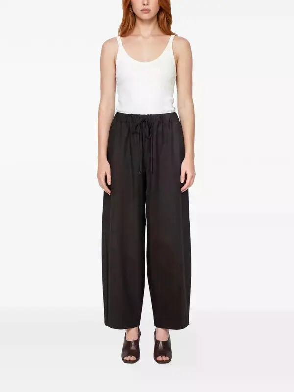Antonelli Firenze San Lorenzo Drawstring Wide-leg Trousers