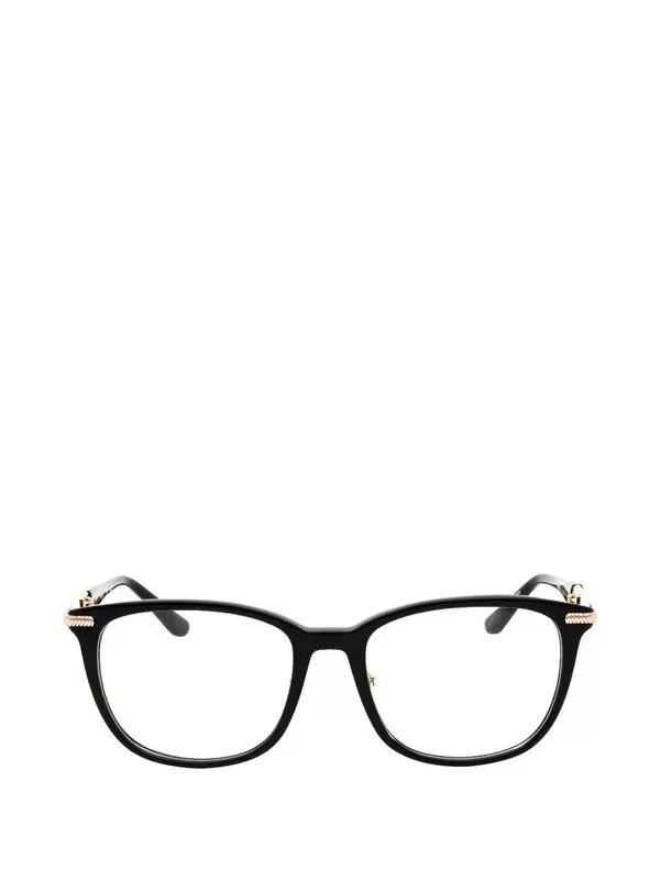 Guess Geometric-frame Glasses - Black